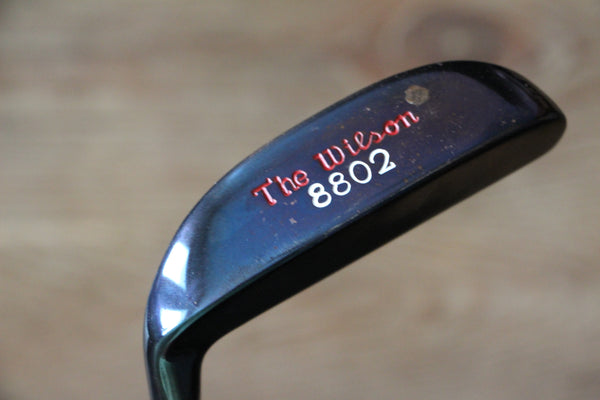 The Wilson 8802 Black Napa Putter – CaddyStash