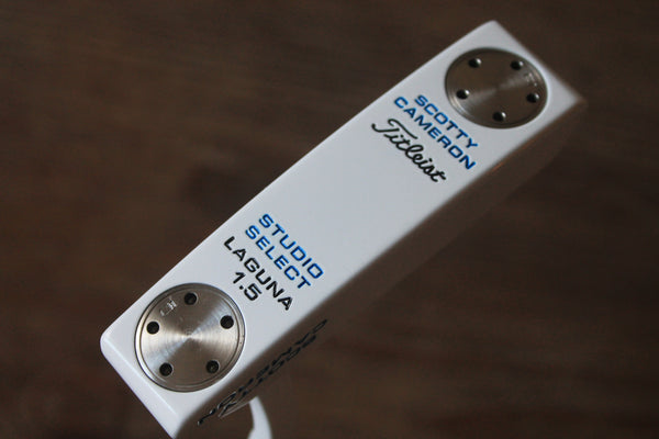 Scotty Cameron Studio Select Laguna 1.5 White Custom Putter – CaddyStash