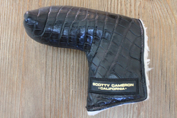 Black Alligator Gallery Headcover – CaddyStash