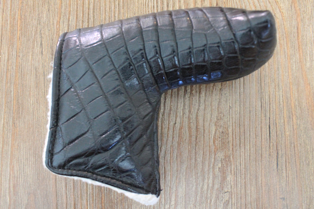 Black Alligator Gallery Headcover – CaddyStash