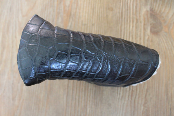 Black Alligator Gallery Headcover – CaddyStash